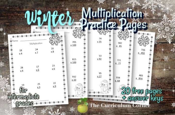 winter-multiplication-456.jpg - The Curriculum Corner 123