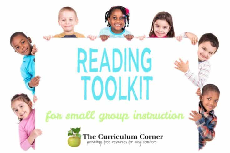 Small Group Reading Toolkit - The Curriculum Corner 123
