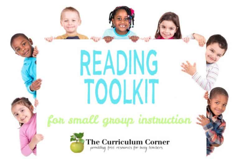 Small Group Reading Toolkit - The Curriculum Corner 123