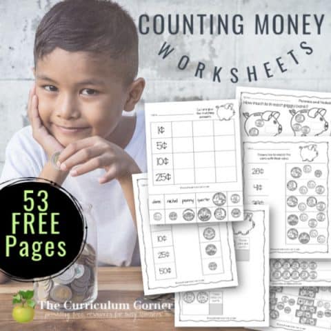 Counting Money Practice Booklet - The Curriculum Corner 123
