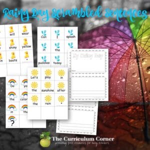 Weather Collection - The Curriculum Corner 123