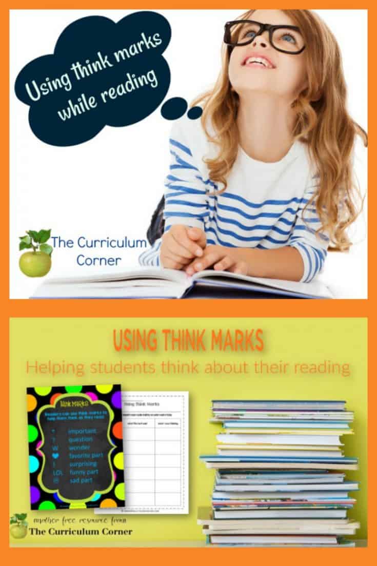 think-marks-pinterest - The Curriculum Corner 123