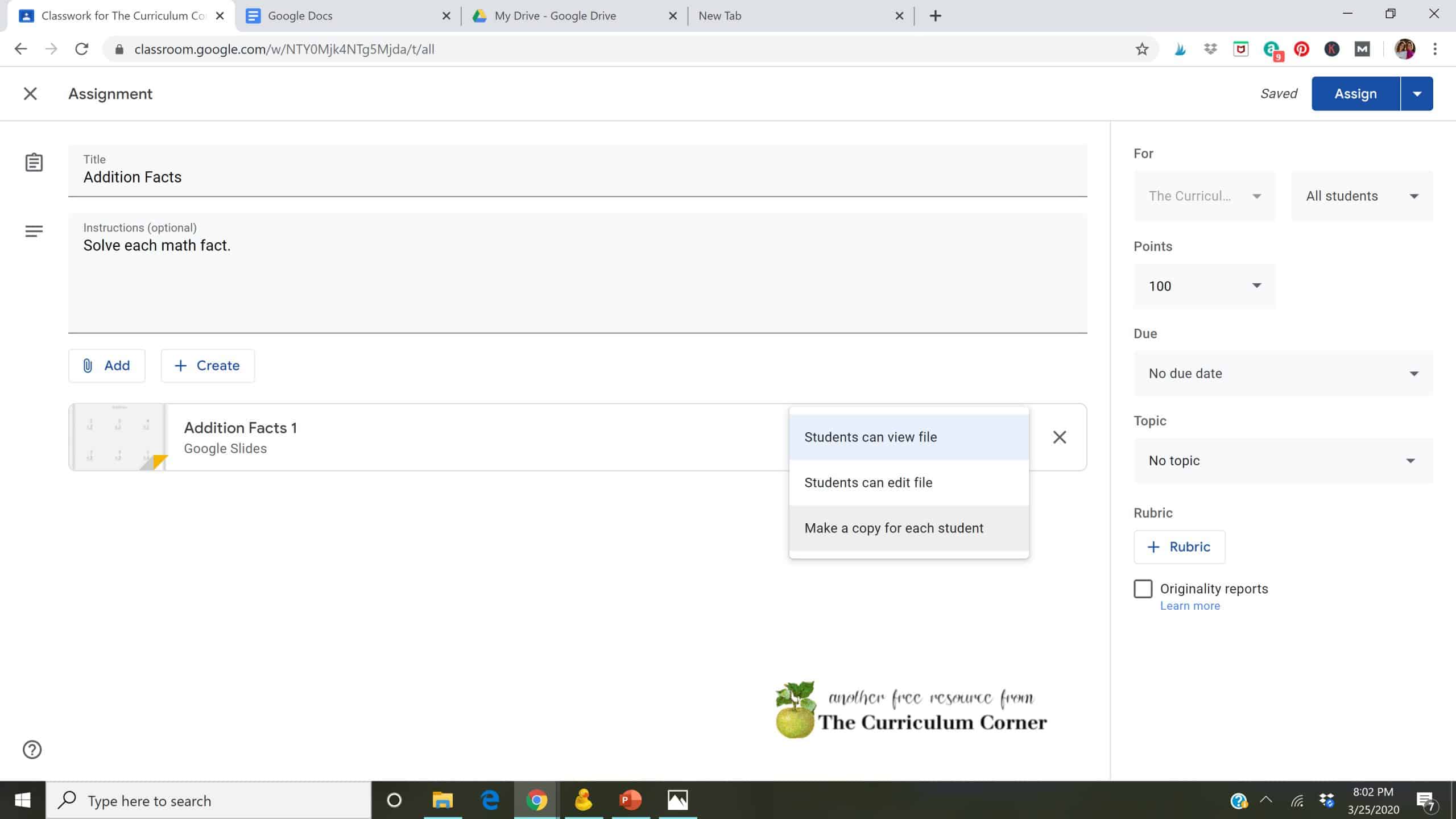fillable google classroom 15 - The Curriculum Corner 123