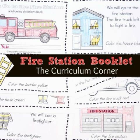 fire station booklet feature - The Curriculum Corner 123