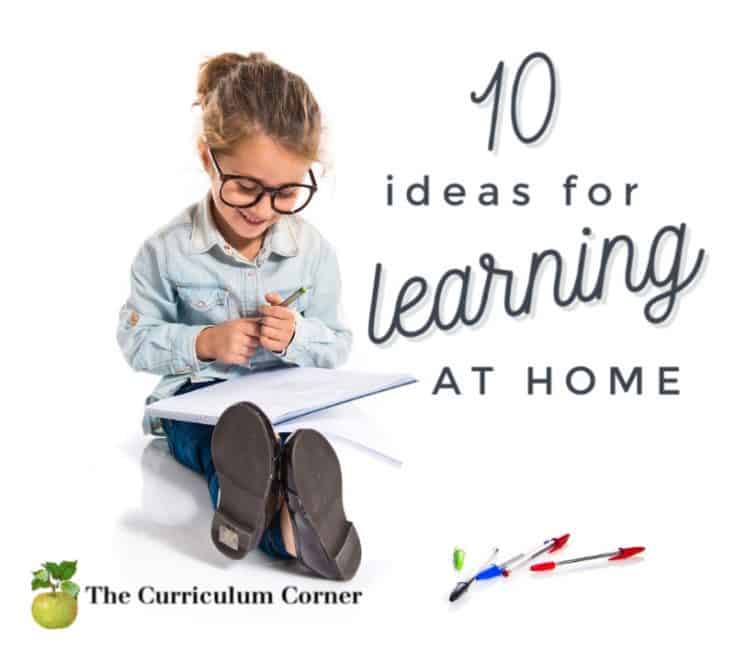 Ideas for Home Learning - The Curriculum Corner 123