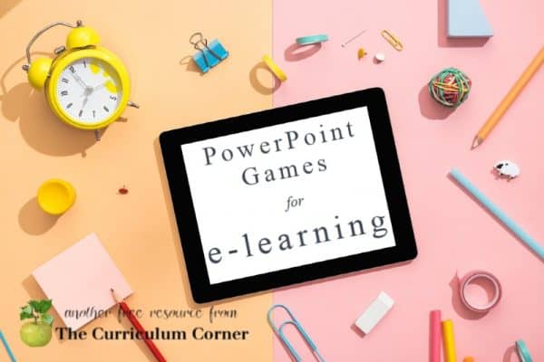 PowerPoint Games for e-Learning - The Curriculum Corner 123