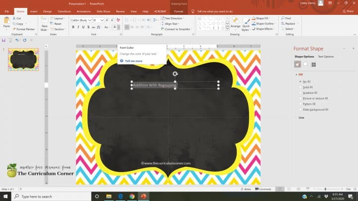 How to Make a PowerPoint Game - The Curriculum Corner 123