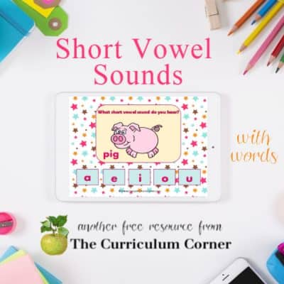 Phonics Games for PowerPoint - The Curriculum Corner 123