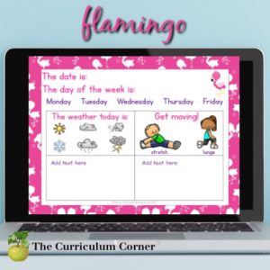 Morning Meeting PowerPoint Slides - The Curriculum Corner 123