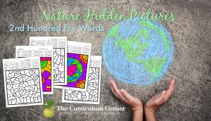 Earth Day Fry Hidden Pictures - The Curriculum Corner 123