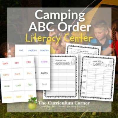 Camping Collection for the Classroom - The Curriculum Corner 123