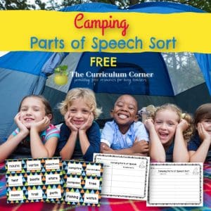 Camping Collection for the Classroom - The Curriculum Corner 123