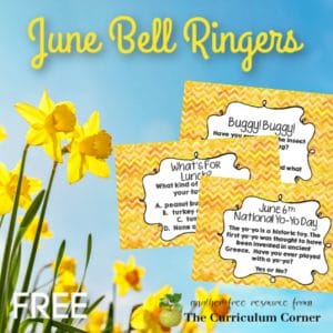 June Collection - The Curriculum Corner 123