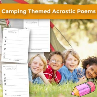 Camping Collection for the Classroom - The Curriculum Corner 123