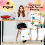 Editable Teacher Planning Collection - The Curriculum Corner 123