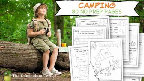 Camping Collection for the Classroom - The Curriculum Corner 123