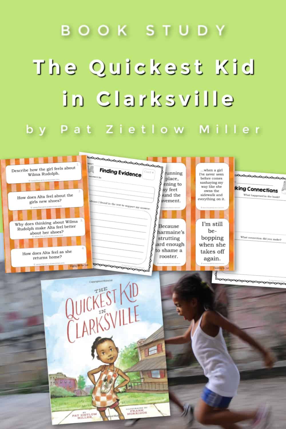 Book Study: The Quickest Kid in Clarksville - The Curriculum Corner 123