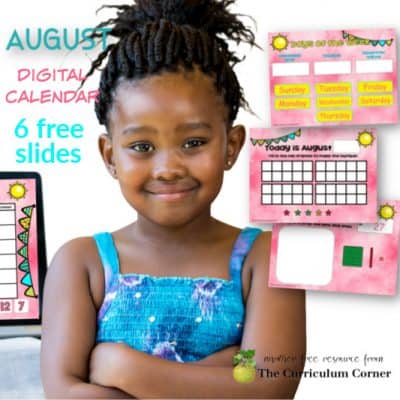 August Resources Collection - The Curriculum Corner 123