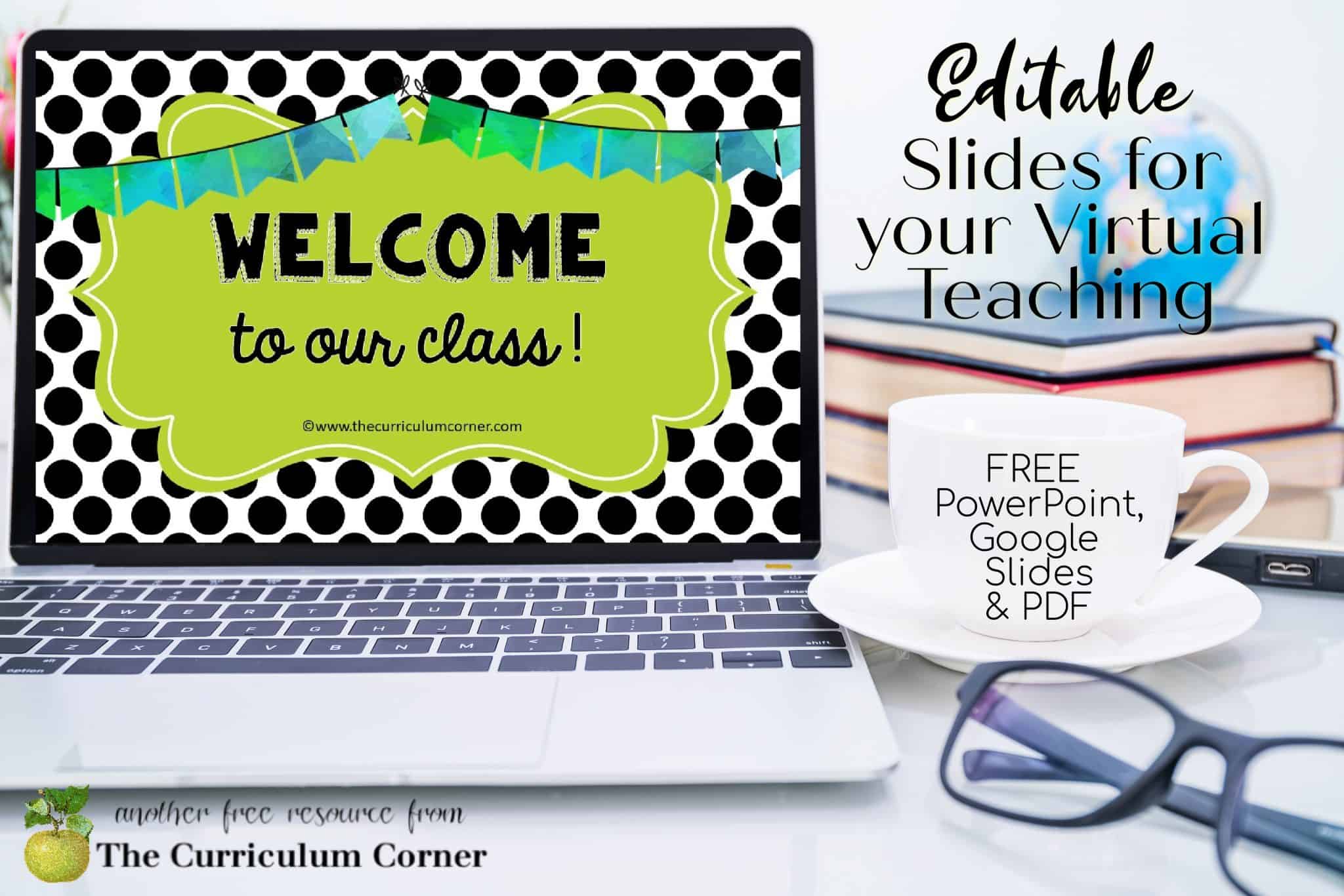 Virtual Teaching Slides - The Curriculum Corner 123