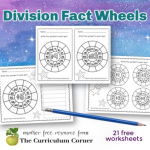 division wheels 1 feature - The Curriculum Corner 123
