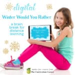 January Digital Calendar - The Curriculum Corner 123