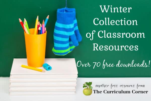 Winter Collection for Teachers - The Curriculum Corner 123