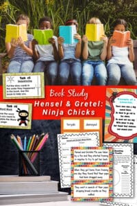 Book Study: Hensel and Gretel Ninja Chicks - The Curriculum Corner 123