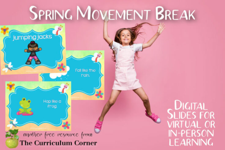 Spring Movement Break - The Curriculum Corner 123