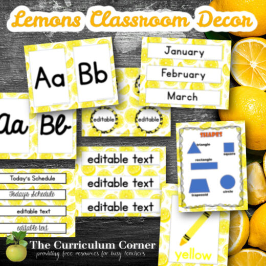 Organization Archives - Page 2 of 14 - The Curriculum Corner 123