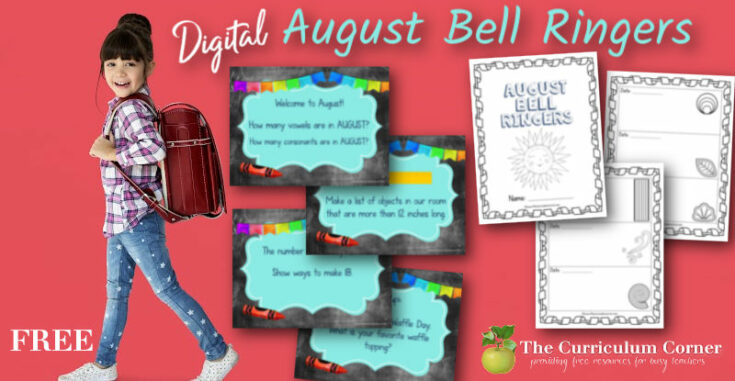 digital august bell ringers fb - The Curriculum Corner 123