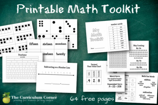 Tools for Math Workshop - The Curriculum Corner 123