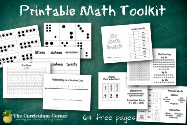Tools for Math Workshop - The Curriculum Corner 123