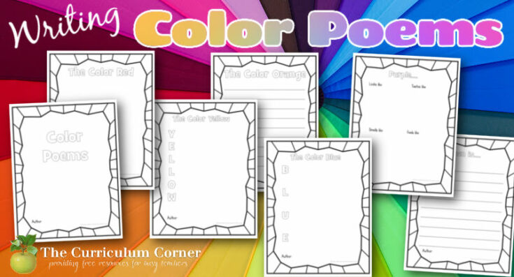 color poems fb - The Curriculum Corner 123