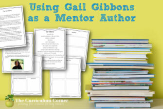 Author Study: Meet Gail Gibbons - The Curriculum Corner 123