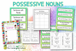 Focus on Possessive Nouns - The Curriculum Corner 123