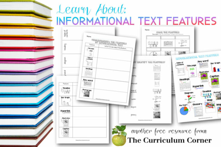 Informational Text Features - The Curriculum Corner 123