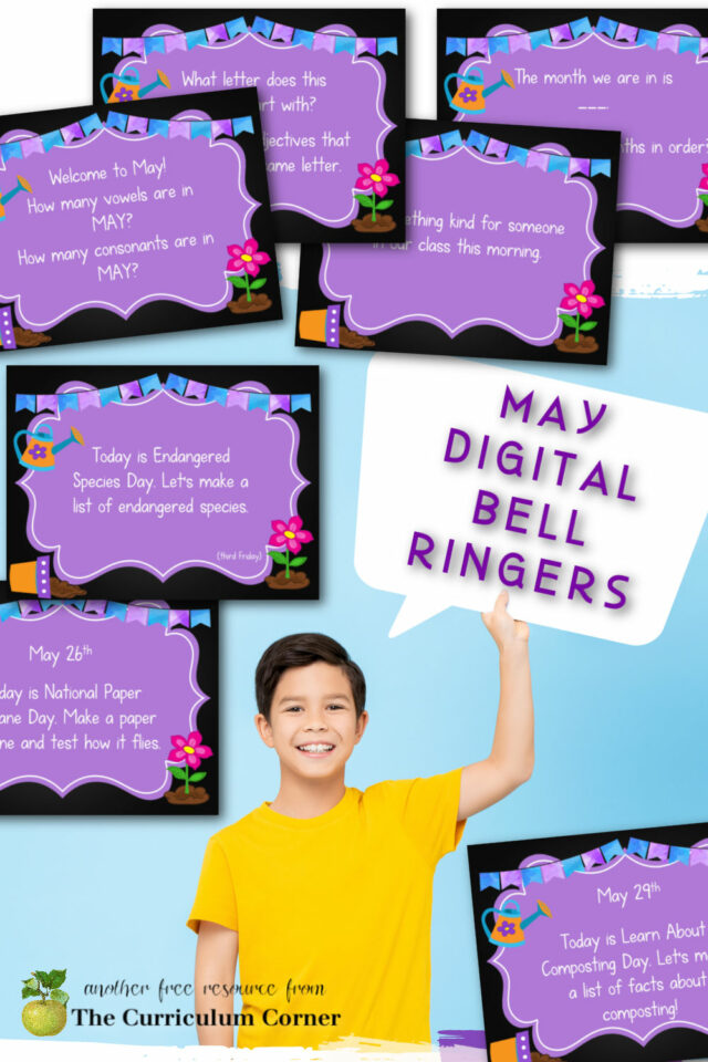 Digital May Bell Ringers - The Curriculum Corner 123