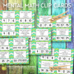 Ideas for Mental Math - The Curriculum Corner 123