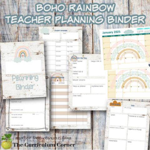 Organization Archives - The Curriculum Corner 123