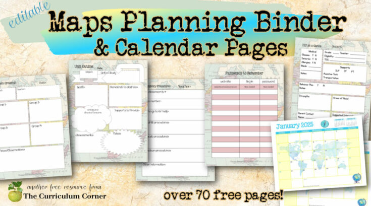 map binder fb - The Curriculum Corner 123