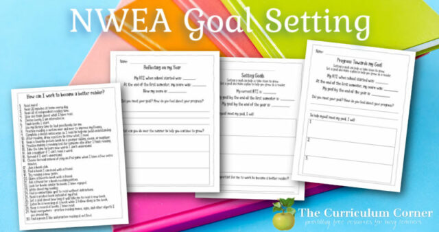nwea goal setting fb - The Curriculum Corner 123