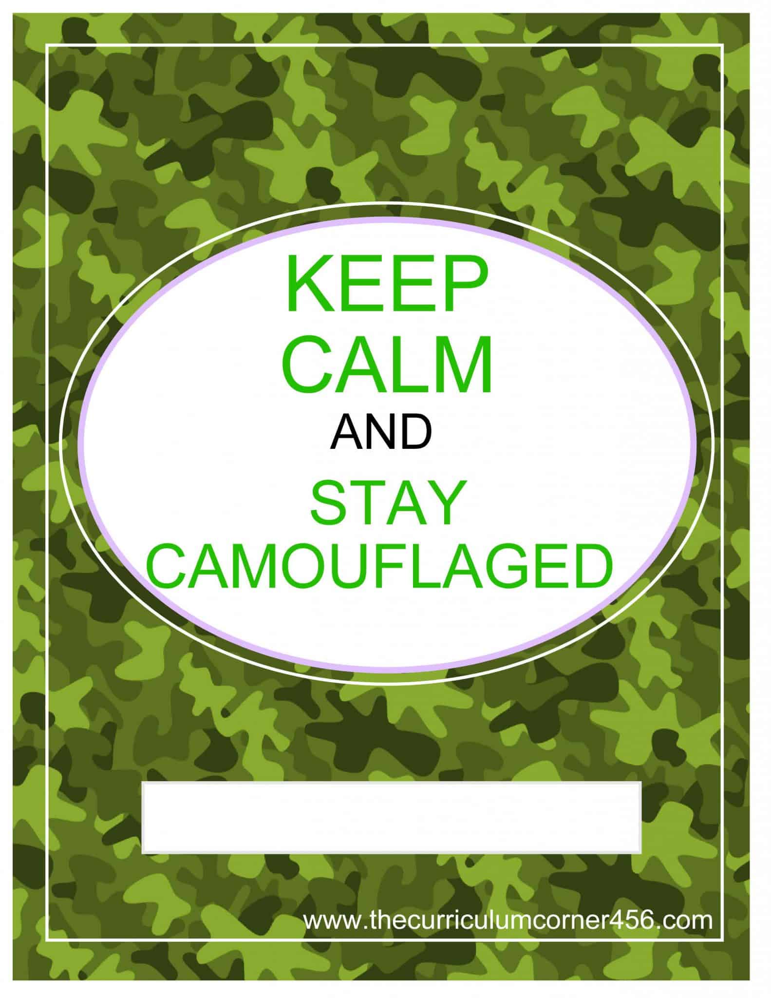 Binder Covers for the Classroom - The Curriculum Corner 4-5-6