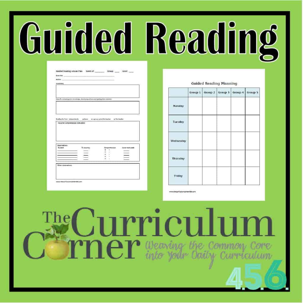 Reading Management Binder for Grades 4-5-6 - The Curriculum Corner 4-5-6