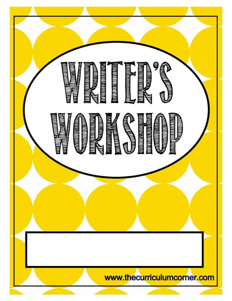 Yellow Dots Writer's Workshop Cover with FREE Writing Binder from The ...
