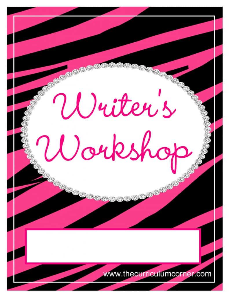 Pink Zebra Writer's Workshop Cover with FREE Writing Binder from The ...