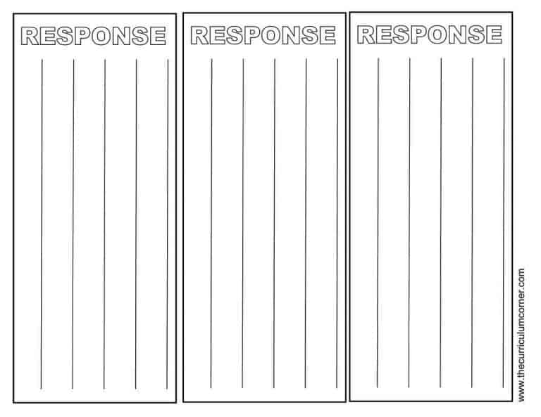 Reading response bookmarks designed to help students plan ahead in ...