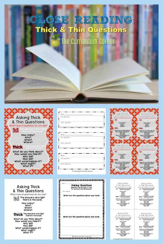 Close Reading: THIEVES Reading Strategy - The Curriculum Corner 4-5-6