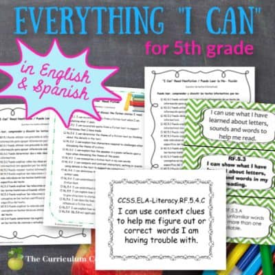 Standards Archives - The Curriculum Corner 4-5-6