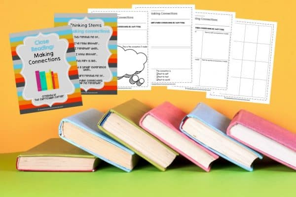 Close Reading: Making Connections While Reading - The Curriculum Corner ...