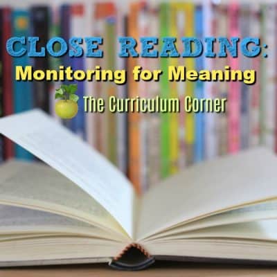 Close Reading Collection - The Curriculum Corner 4-5-6